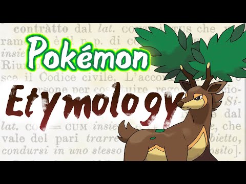 Deer Pokémon names meaning? - Etymology #pokemon #etymology