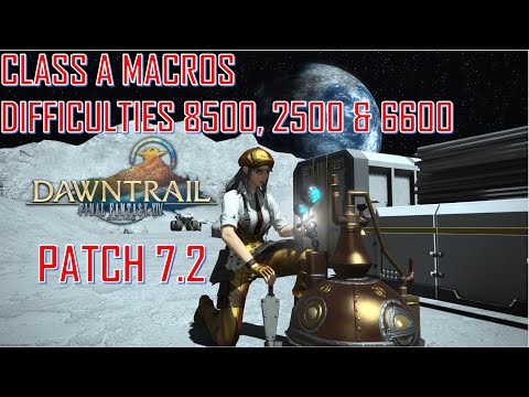 LVL 100 COSMIC EXPLORATION CLASS A MACROS – FFXIV Crafting Macros by Ashe10