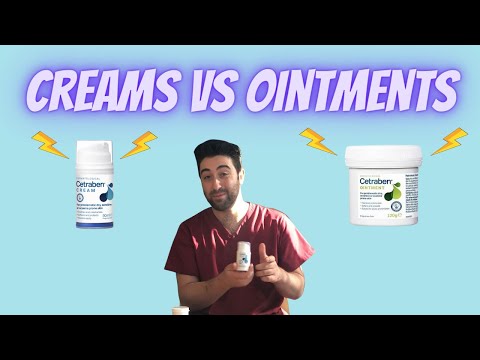 CREAMS vs OINTMENTS, tips for choosing your moisturiser