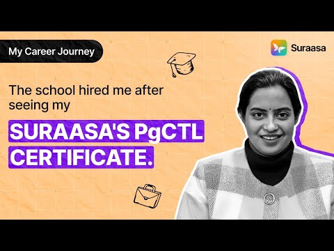 I was hired because of the PgCTL certificate | Neha Singh | My Career Journey | Suraasa PgCTL Review