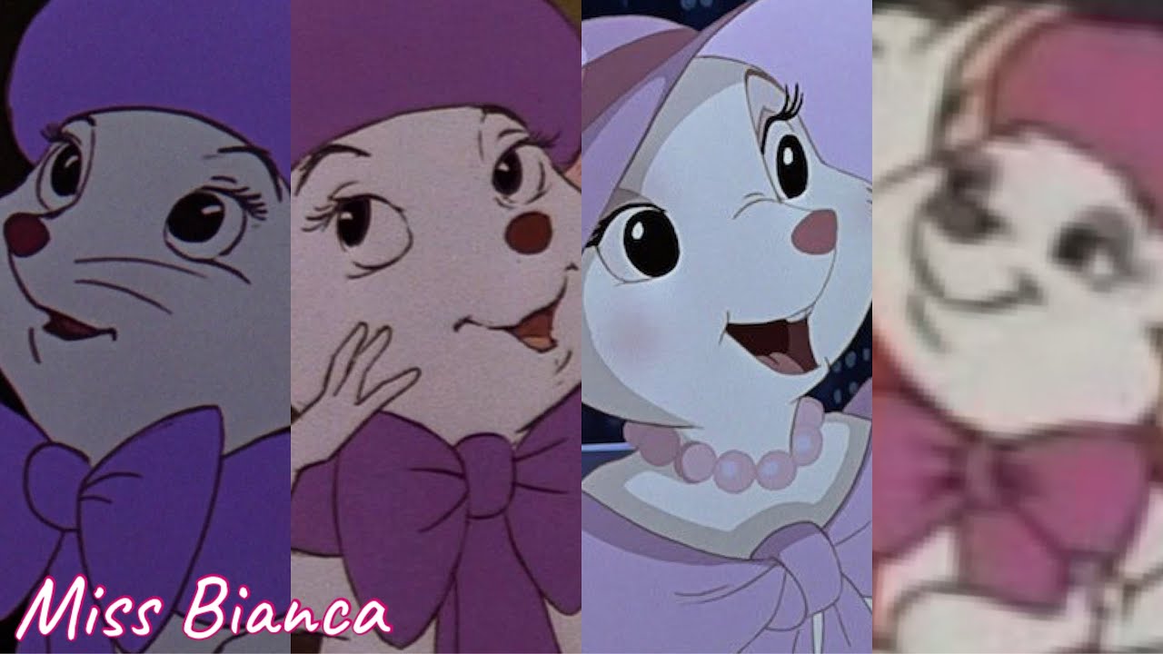 Miss Bianca (The Rescuers) | Evolution In Movies & TV (1977 - 2003)