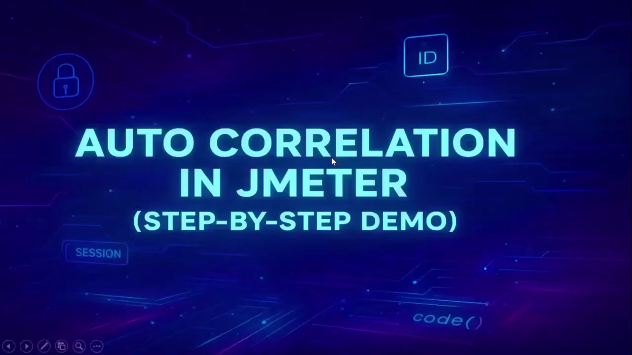 Auto Correlation in JMeter - (Step-By-Step Demo)