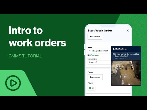 Intro to Work Orders | CMMS Tutorial