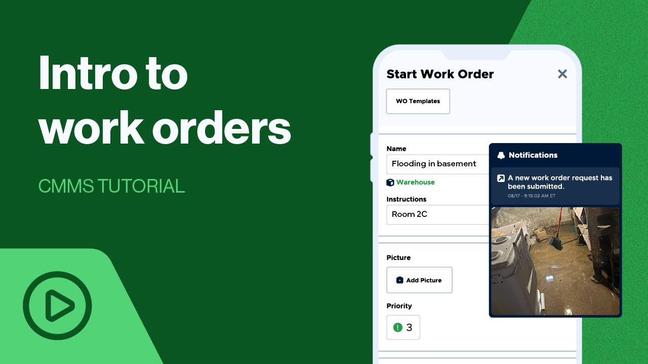 Intro to Work Orders | CMMS Tutorial