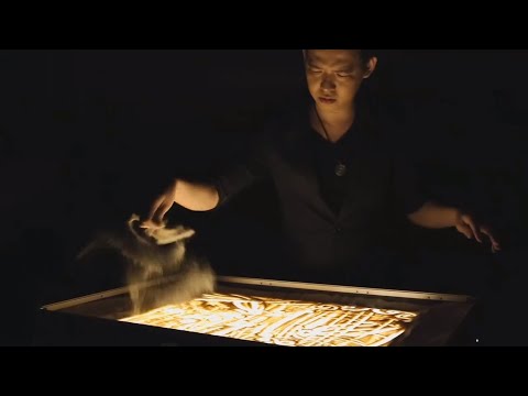 Sand Artist Lawrence Koh & Organist Winfried Boenig Concert Live at the ...