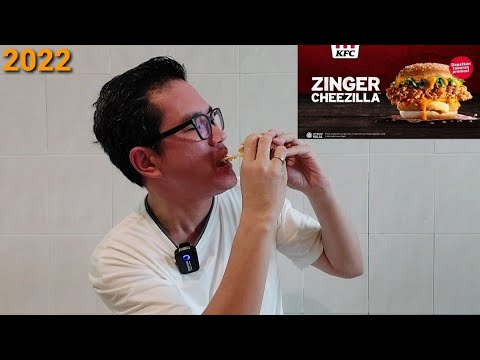 (Comeback Menu) KFC Zinger Cheezzilla Burger -KFC Malaysia 2022