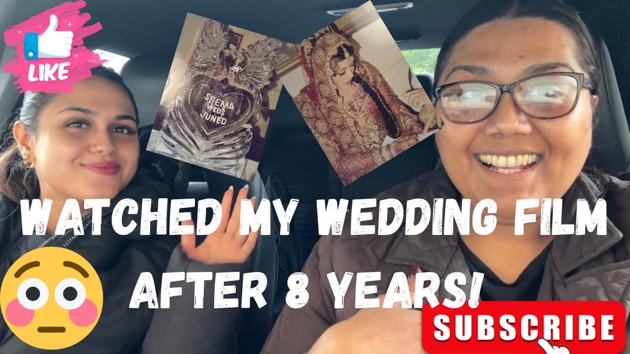 WATCHED MY WEDDING FILM AFTER 8 YEARS!! |😳😄 👰‍♀️ ❤️