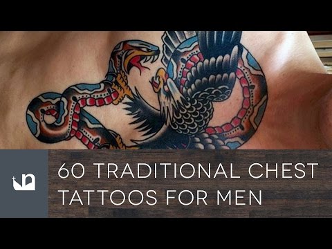 60 Traditional Chest Tattoos For Men
