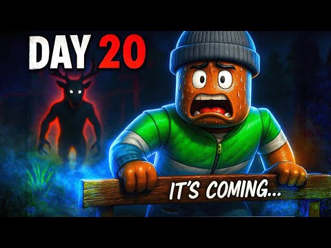 Nobody Survives 99 Days in This Roblox Forest
