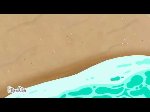 Short animation of (Sea waves) by flipaclip