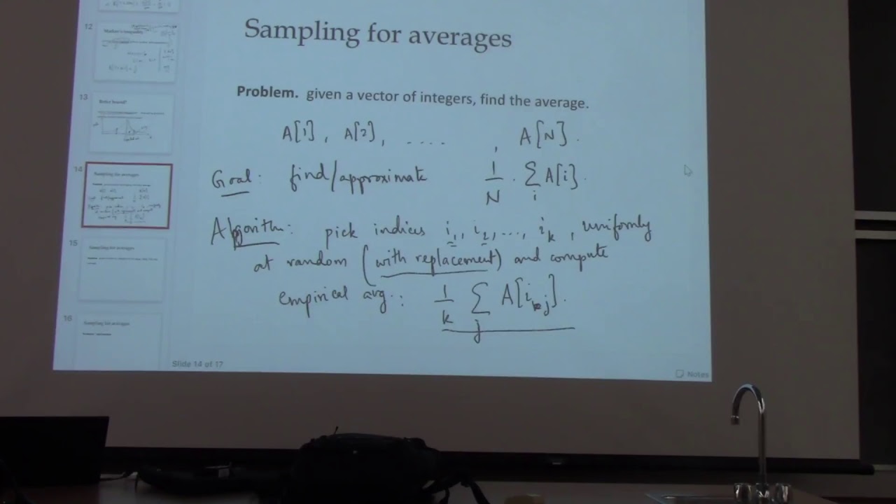 Advanced Algorithms - Fall 2017 Lecture 18