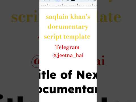 saqlain khan's documentary script template free download/saqlain khan's documentary/saqlain khan's