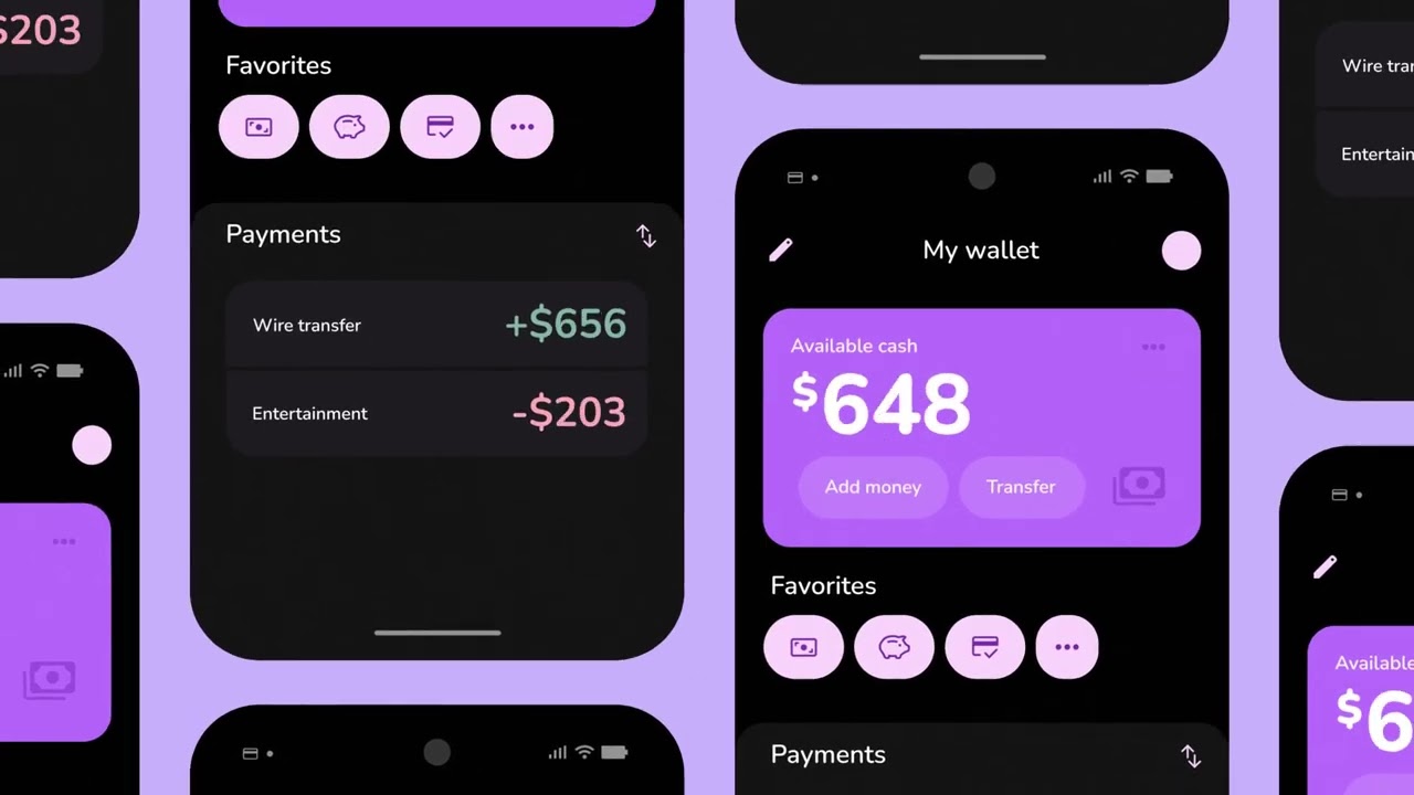 Material 3 App UI Kit - Elements | After Effect Template