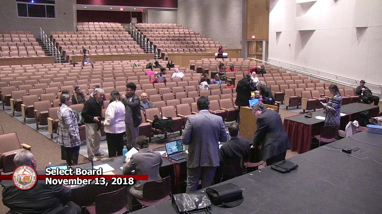 Select Board 11/13/2018