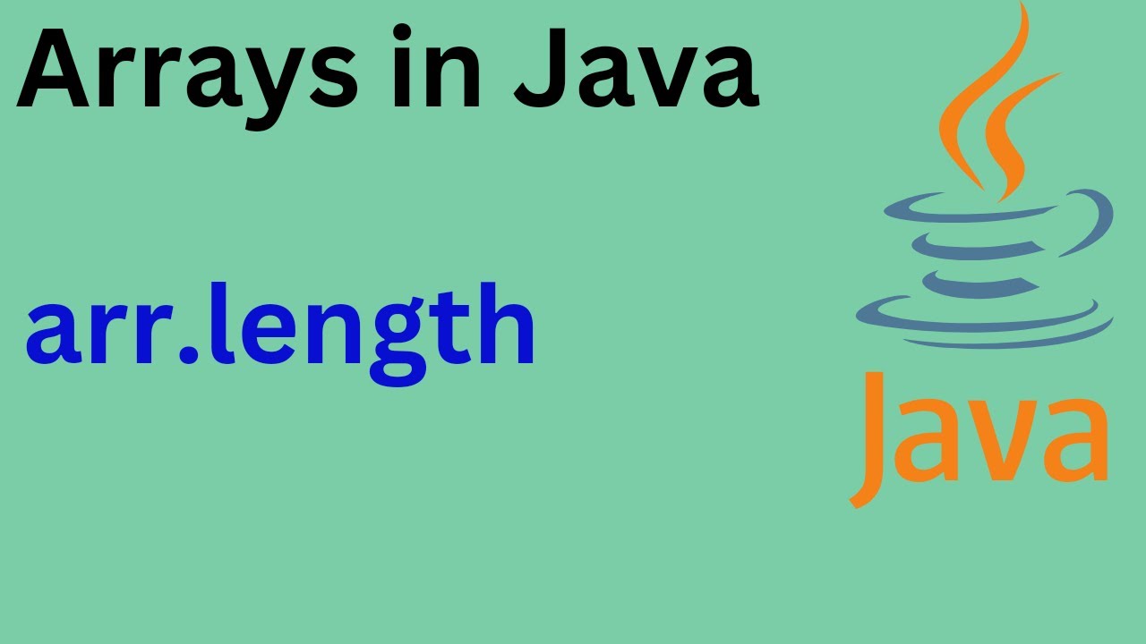 find array length in java | program to find length of array in java