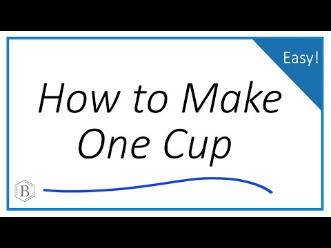 How to Measure 1 Cup | What Measuring Cups Equal 1 Cup?