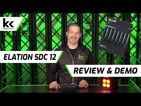 Elation SDC12 12-channel Basic DMX Controller | Reverb