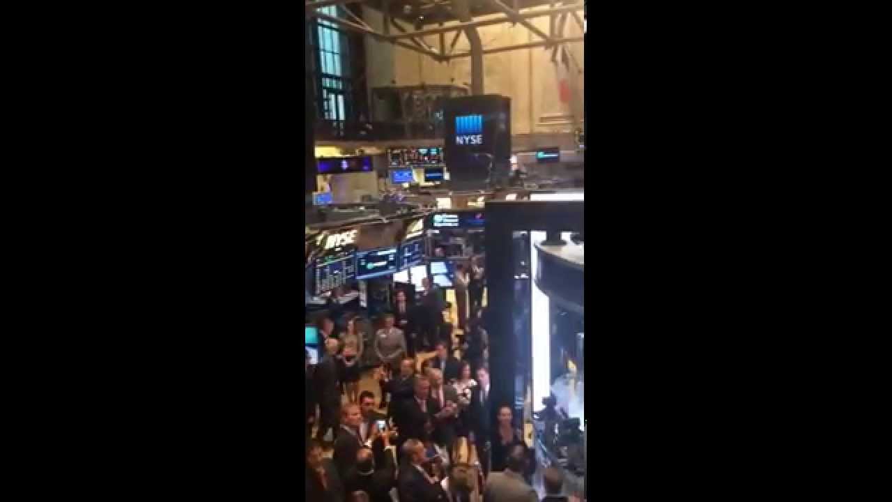 Right to Dream Ringing the Opening Bell at the NYSE!