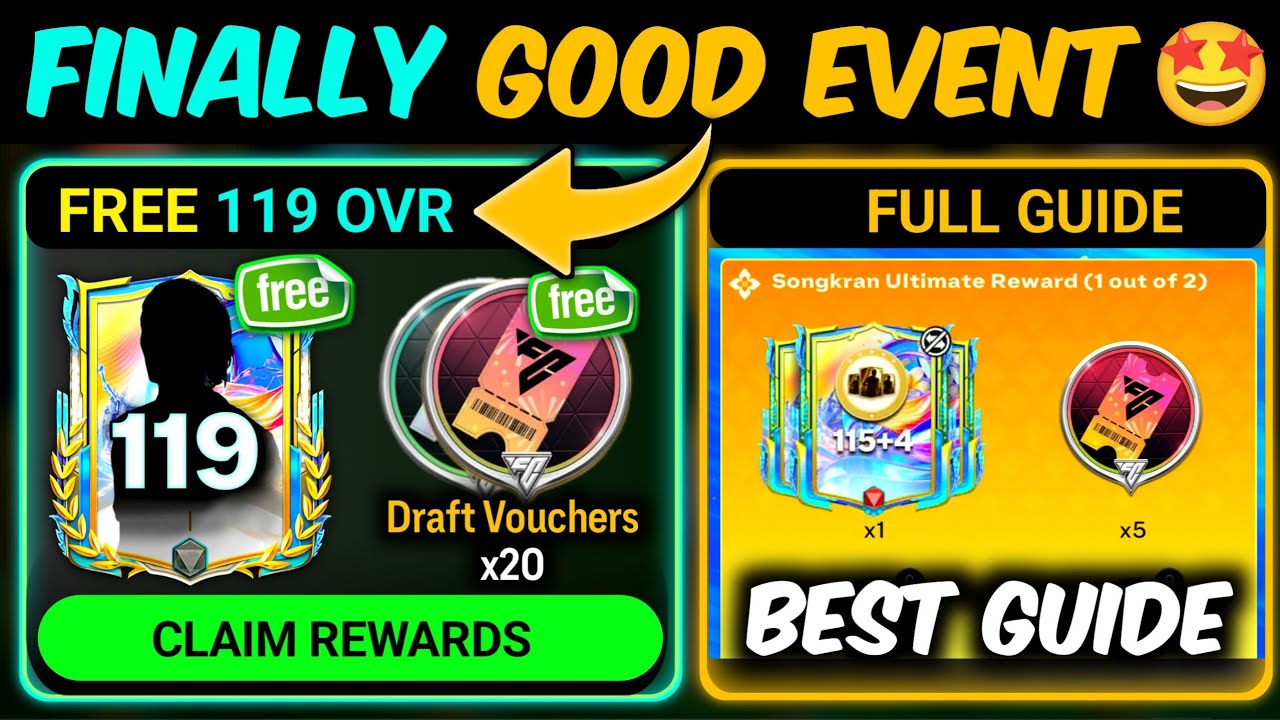 FREE 119 OVR Player x Songkran Splash Best Guide | Mr. Believer