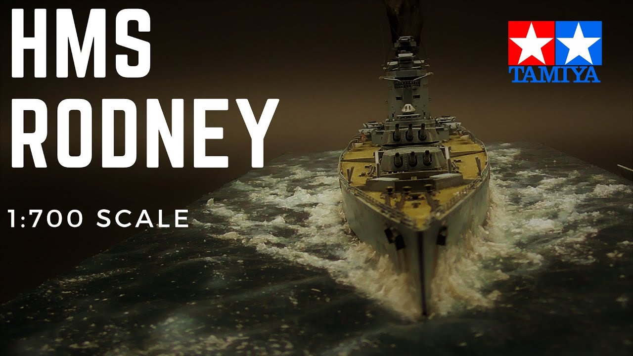 Tamiya HMS Rodney 1:700 scale