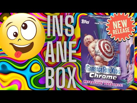 *THE HOBBY IS FUN!!!!* 2024 Topps Garbage Pail Kids Chrome Blaster Box, First Look at a New Release!