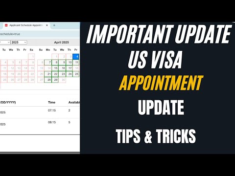 How to Book Early Appointment for USA | USA Visa Appointment Booking | Latest Update