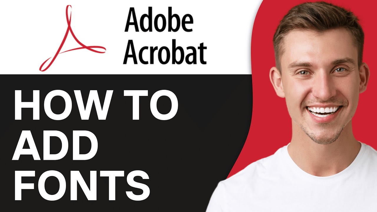 How To Add Fonts To Adobe Acrobat | Easy & Fast