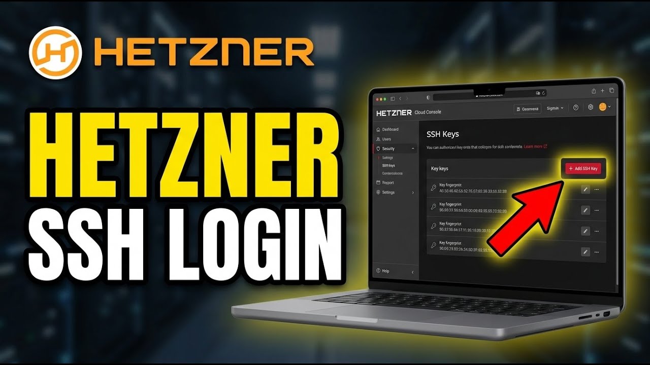 How to authorize Hetzner Cloud server login with SSH keys - Detailed Guide