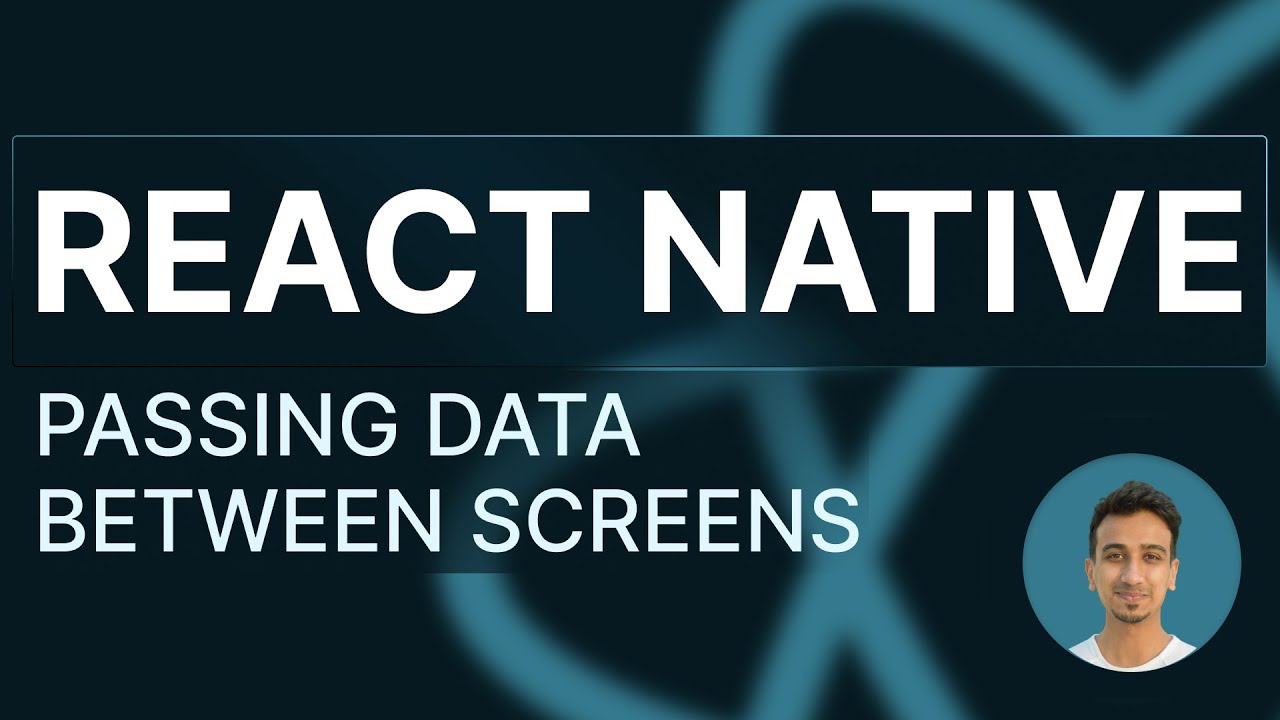 React Native Tutorial - 75 - Passing Data between Screens