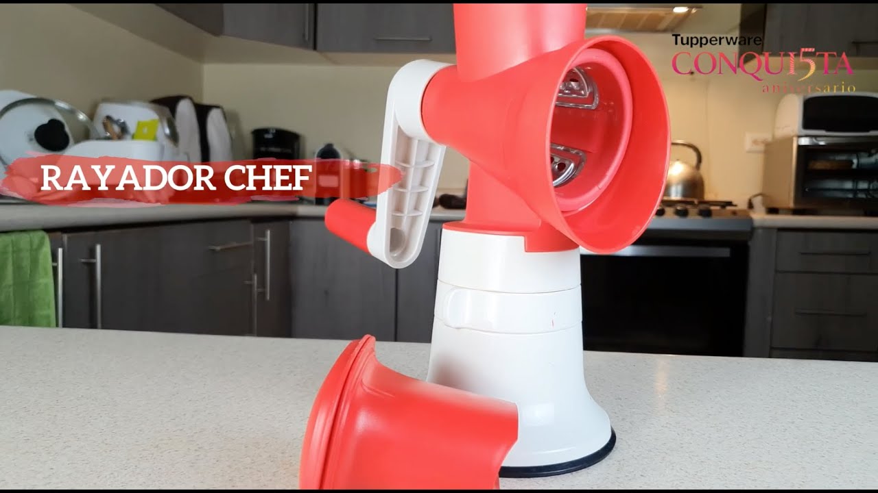 Rallador Chef Tupperware | Un gran aliado para tu cocina.