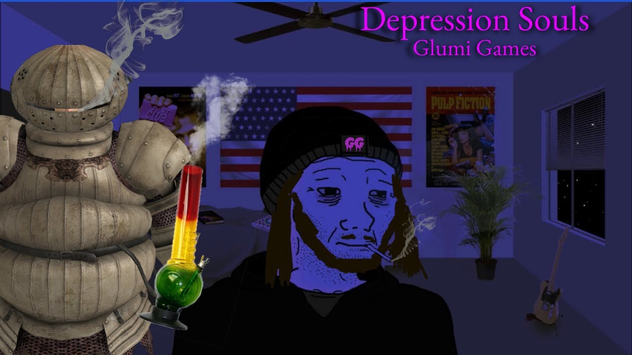 doomer gets baked and plays elden ring.