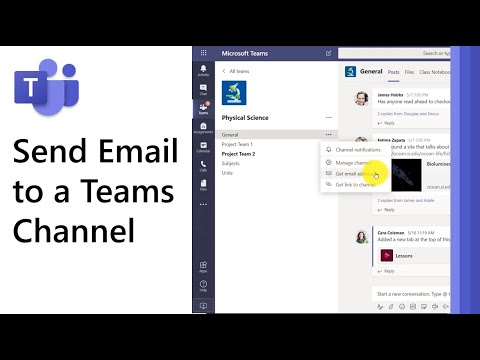 How to email a Teams channel - send a mail directly to a Team
