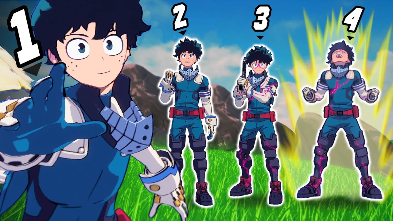 4 Deku's 1 Fortnite...