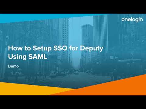 How to Setup SSO for Deputy Using SAML