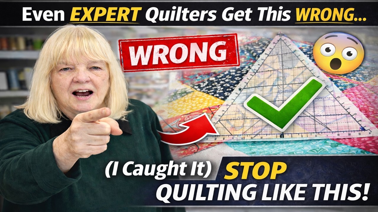 Even EXPERT Quilters Get This WRONG… (I Caught It) | Episode 201