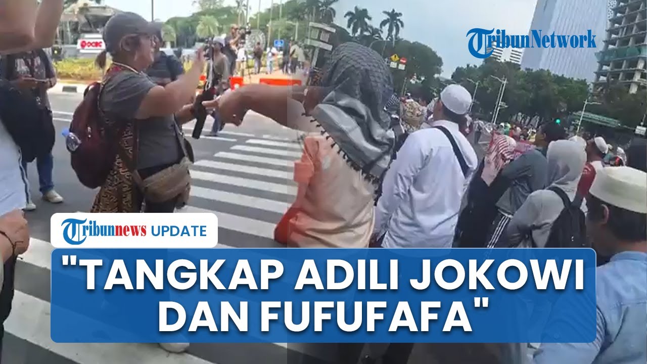 Sholawatan Menggema Iringi Aksi Demo Reuni 411 di Istana Negara ...