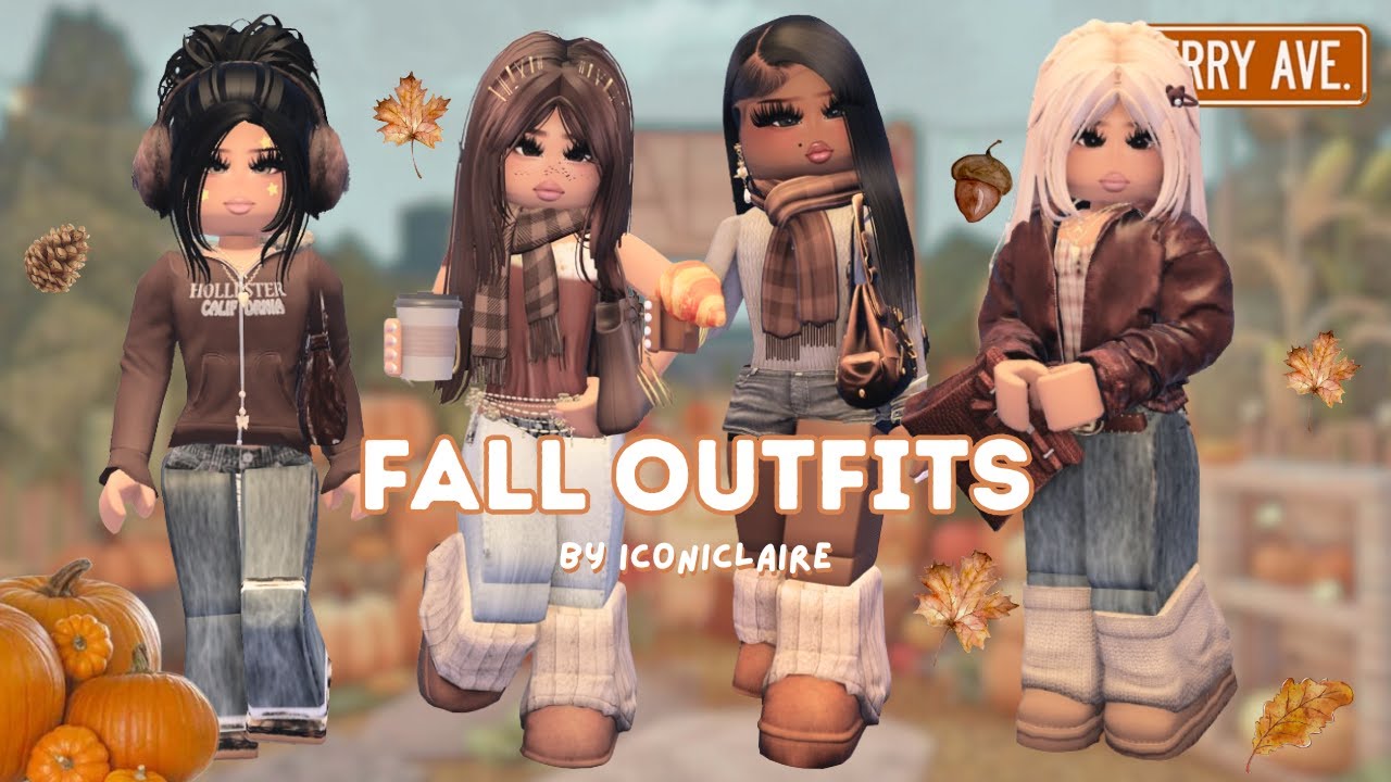 ʚ FALL/AUTUMN outfit TUTORIAL ɞ┊Tutorial┊Roleplay┊ Berry Avenue ┊ *voiced*
