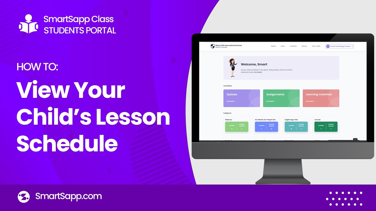 How To View Lesson Schedule