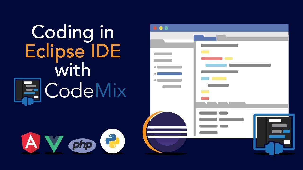 Coding with Multiple Languages and Tech in Eclipse IDE - CodeMix Beginners Tutorial