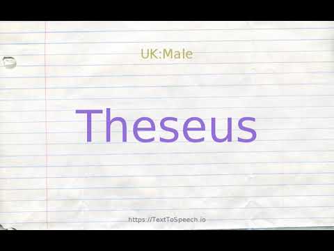How to pronounce theseus