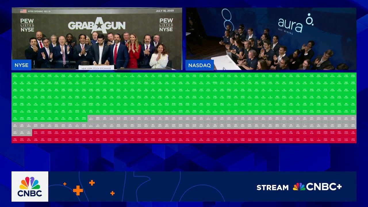 Opening Bell: July 16, 2025