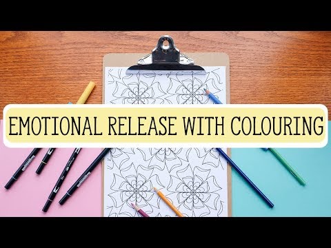 Colouring Your Way Through Emotional Release - Free Printable Colouring Pages