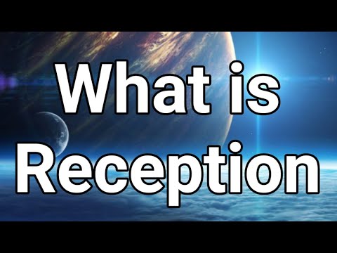 What is Reception. Urdu/ English