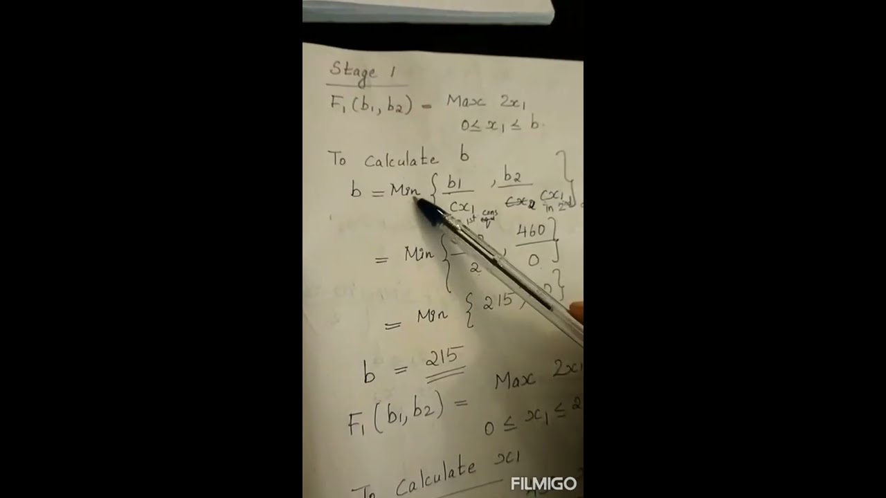 Solution of LPP by Dynamic Programming