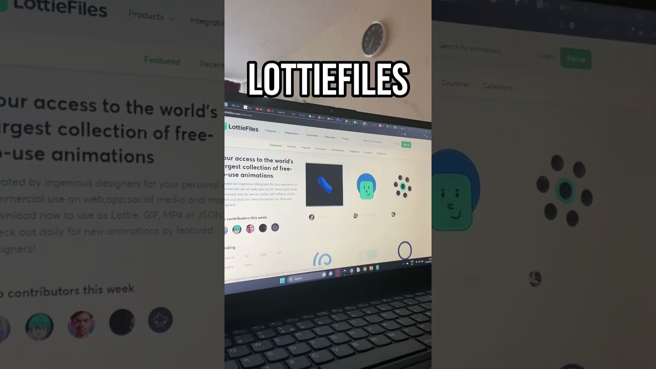 5 Free Animated Icon Sites! #designtips #graphicdesign #designresources #freeresources #designinspo