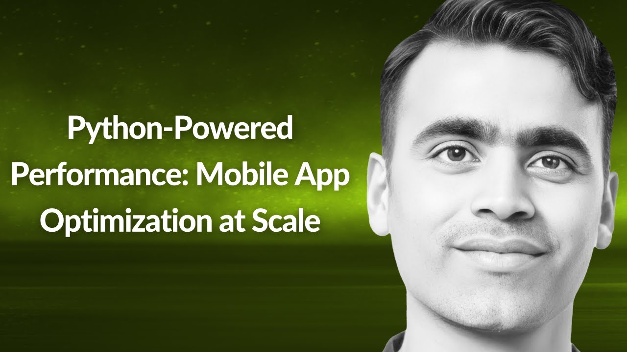 Python-Powered Performance: Mobile App Optimization at Scale | Jaspreet Kumar | Conf42 Python 2025
