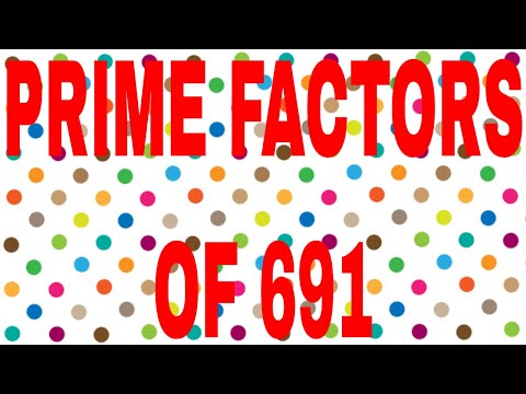 PRIME FACTORS OF 691