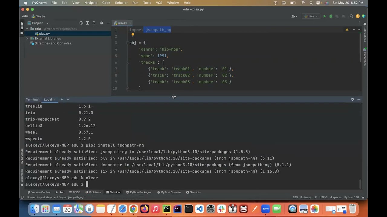 Part 1 Jsonpath, json parse, json filter python