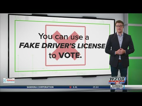 VERIFY: No, you can't use a fake Driver's License to vote
