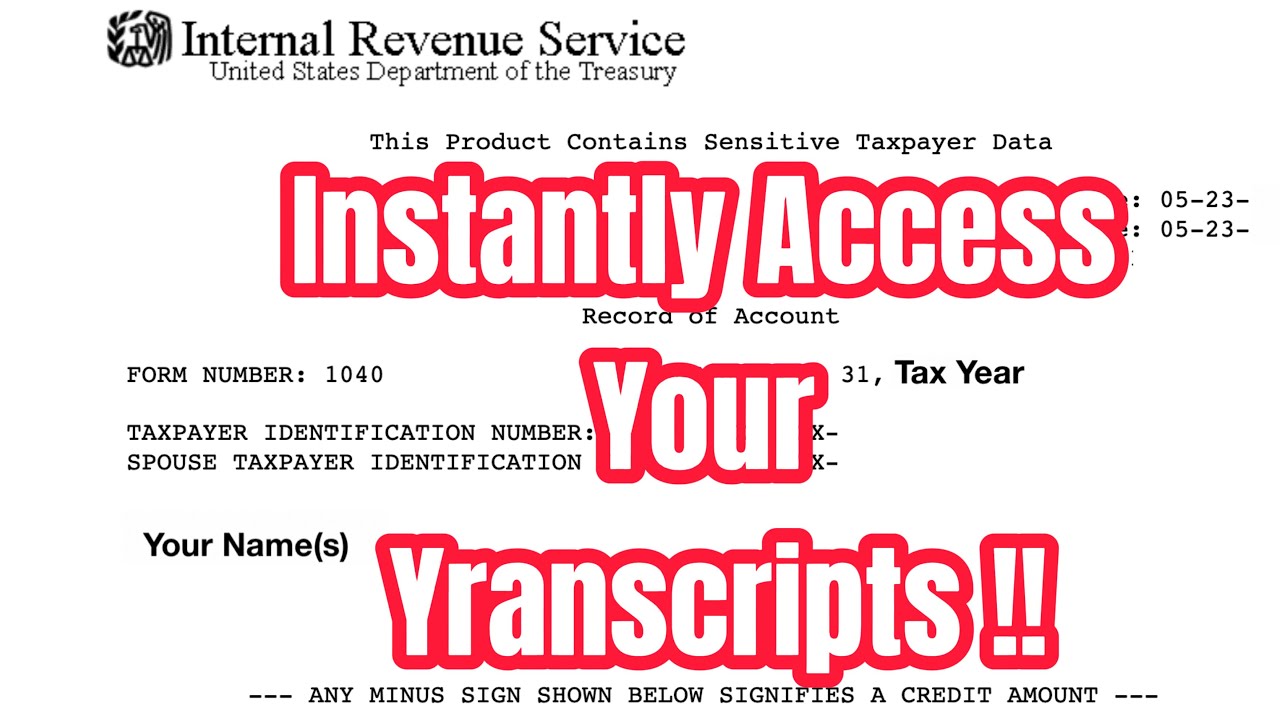 Need Your IRS Transcript Fast? Watch This First (2025 Guide)